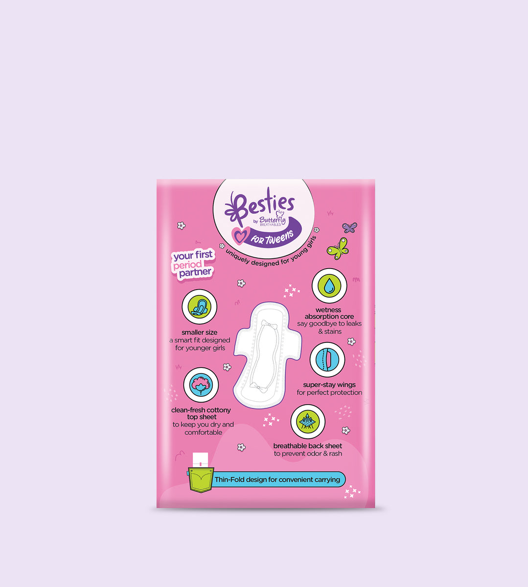 Butterfly Ultra Thin Sanitary Pads Extra Large 7 – Butterfly Breathable ...