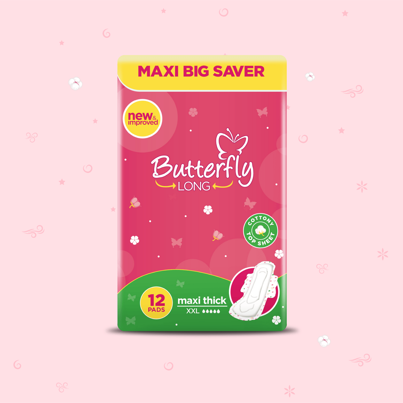 Buy Sanitary Napkins and Cottony Pads for Periods – Butterfly Pakistan