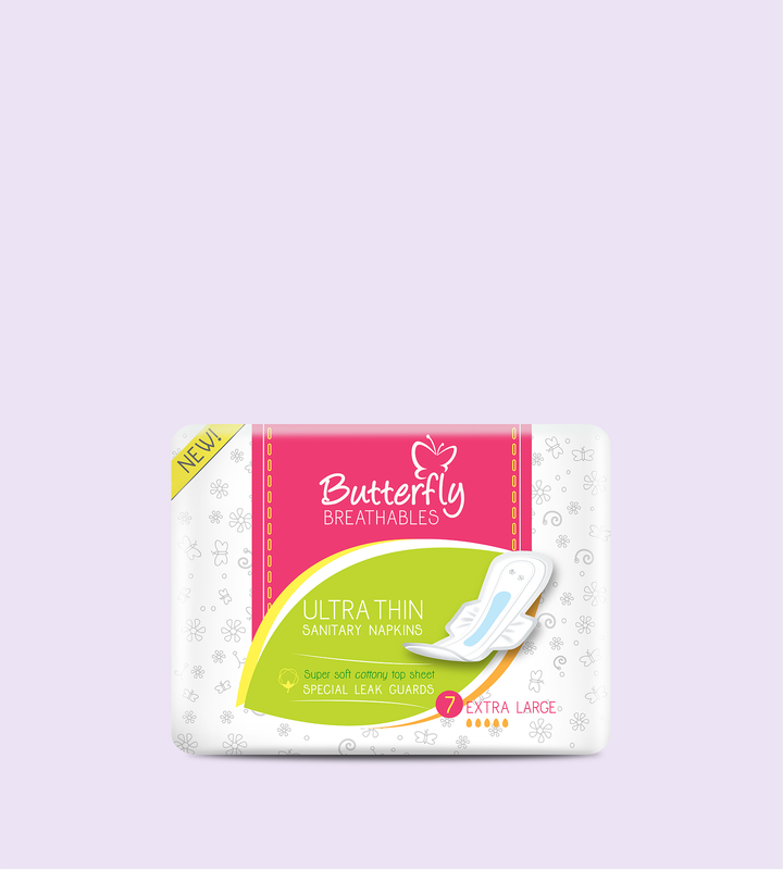 Best Sanitary Breathable Pads for Sensitive Skin – Butterfly Pakistan